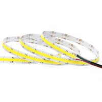 China 2700k 6500k Cct Cob Led Strip 12V 24V Adjustable Light for sale