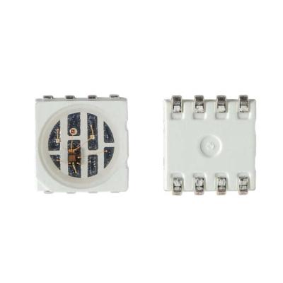 China Full Color 5mm 5050 Smd Led Chip 1w 3v  ROHS Internal Ic for sale