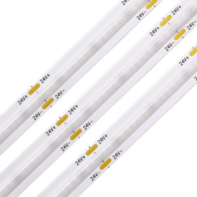China Colorful 630 Chips Red RGB COB LED Strip 10m Rgbw Led Strip 180 Degree for sale