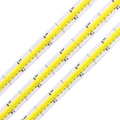 China Power 14W/M Cob Flex Strip Light Continuous 24v Warm White Color for sale