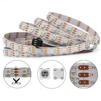 China DC 5V Digital Addressable Led Strip 5050 SMD Dream Colour Led Lights 10.8W for sale