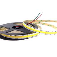 China 180 Degree Bicolor Led Strip DC 24V CCT COB LED Strip Dimmable 2700k for sale