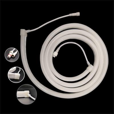 China Dome Shape IP67 Led Neon Flex Ra90 Silicone Neon Flexible Strip Light 5m for sale