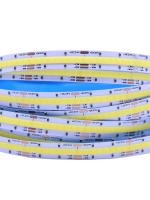 China FCOB Dual Colour Led Strip Lights 16.4ft Cct Adjustable Led Strip Warm Cool White for sale