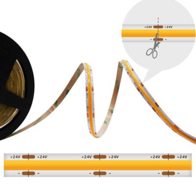 China 2000K Strip Led Cob 320 Leds Fcob Double Sided Led 10 Meters for sale