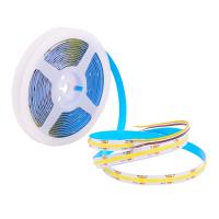 China 6500k Cob Rgbw Led Strip CRI90 Led Strip Lights No Dots Double Sided Pcb for sale