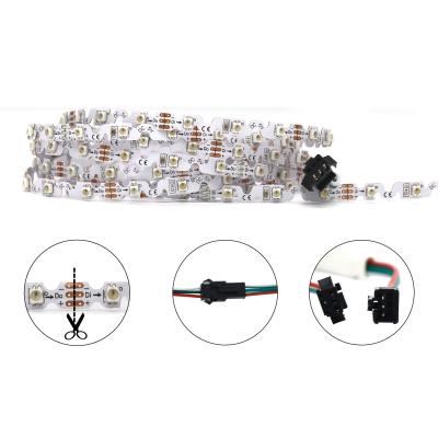 China Bendable Digitale Led Strips RGB Smd3528 Led Strip DC5V 6mm for sale