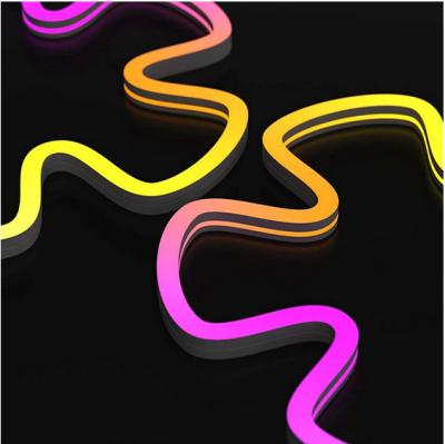 China Dream Color 12mm Led Neon Flex Rope Light 14.4W 12v Neon Flex Led Strips for sale