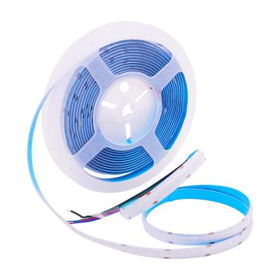 China 630 Chips Cob Led Tape 6000K Full Color Led Strip Cob 10mm for sale