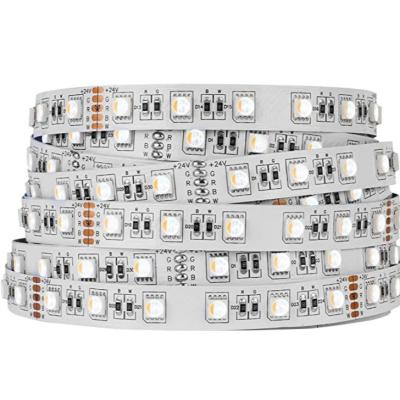 China 12MM White Rgb Cct Led Strip 5050 24v Rgbw Led Strip CE Bedroom for sale