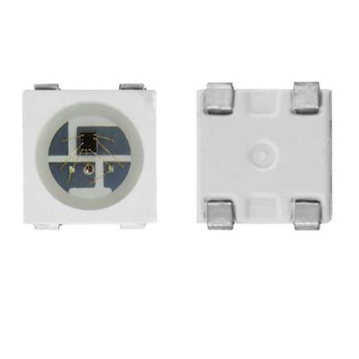 China Addressable 4 Pin 9V Smd Led Chip Types 450MCD 5050 Led for sale