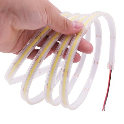 China IP65 12v Flexible COB LED Strip ROHS Cold White Led Strip FCOB for sale