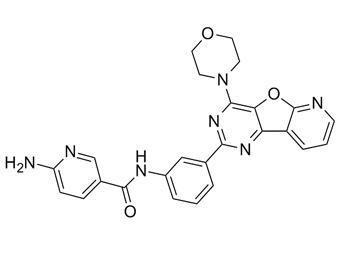 China YM201636 PI3K Inhibitor CAS 371942-69-7 Purity 98% C25H21N7O3 for sale