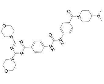 China PKI-587 Gedatolisib PI3K Inhibitor Cas 1197160-78-3 Purity 98% for sale