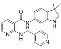 China Motesanib AMG 706 Inhibitor Cas 453562-69-1 C22H23N5O 98% Purity for sale