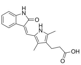 China TSU-68 Orantinib VEGFR Inhibitor 98% Min Purity Cas 252916-29-3 for sale