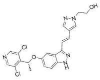 China LY2874455 FGF FGFR VEGFR Inhibitor Cas 1254473-64-7 98% Purity for sale