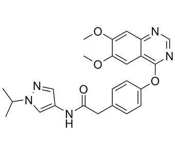 China AZD2932 VEGFR Inhibitor CAS 883986-34-3 98% Purity for PDGFR Phosphorylation Research for sale
