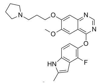 China Cediranib AZD2171 Maleate VEGFR Inhibitor 98% Purity CAS 288383-20-0 for sale