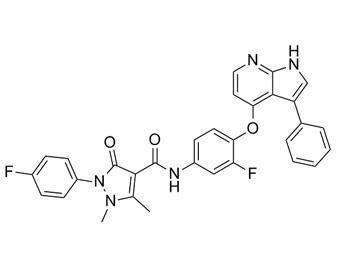China NPS-1034 c-Met Inhibitor CAS 1221713-92-3 Purity 99% 551.54 MW for sale