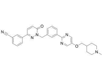 China EMD-1214063 Tepotinib c-Met Inhibitor CAS 1100598-32-0 Purity 98% for sale