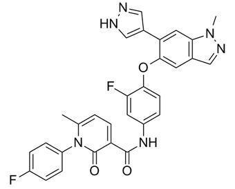 China LY2801653 Merestinib Inhibitor Cas 1206799-15-6 98% Purity c-Met Inhibitor for sale