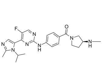 China AZD-5597 CDK Inhibitor CAS 924641-59-8 98% Purity Antiproliferative for Cancer Research for sale