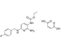 China Flupirtine Maleate Salt CAS 75507-68-5 98% Purity Neuronal Potassium Channel Opener for sale