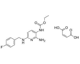 China Flupirtine Maleate Salt CAS 75507-68-5 98% Purity Neuronal Potassium Channel Opener for sale