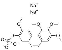 China Fosbretabulin Disodium CAS 168555-66-6 Purity 98% Microtubule Inhibitor for sale
