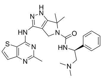 China PAK4 Inhibitor PF-3758309 Cas 898044-15-0 98% Purity 490.6 MW for sale