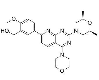 China KU-0063794 mTOR Inhibitor Cas 938440-64-3 98% Purity 10 nM IC50 for sale