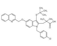 China MK-0591 Quiflapon CAS 136668-42-3 98% Purity FLAP Inhibitor for sale