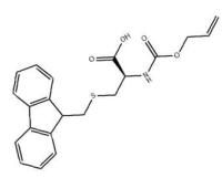 China S-(9H-Fluoren-9-ylmethyl)-N-allyloxycarbonyl-L-cysteine 98% Purity CAS 182201-77-0 for sale