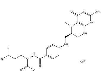 China Calcium N5-methyltetrahydrofolate cas 26560-38-3 for sale