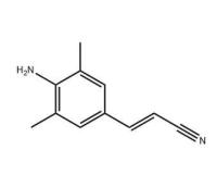 China (E)-3-(4-amino-3,5-dimethylphenyl)acrylonitrile CAS 500292-94-4 Purity 98% for sale
