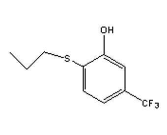China 3 - (trifluoromethyl) - 5 - (propylthio) phenol for sale