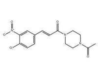 China 1-Chloro-2-nitro-4-((E)-((4-acetylpiperazin-1-yl)carbonyl)ethenyl)benzene CAS 301179-69-1 98% Purity for sale