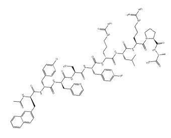 China Cetrorelix cas 120287-85-6 for sale