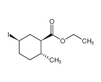 China Ethyl (1R,2R,5R)-5-iodo-2-methylcyclohexane-1-carboxylate CAS 119164-09-9 98% Purity for sale