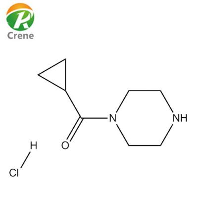 China Piperazine 1-(cyclopropylcarbonyl)- Monohydrochloride CAS 1021298-67-8 99% Purity White Powder for sale