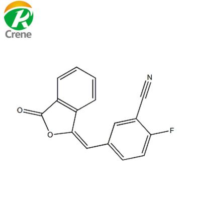China 2-Fluoro-5-[(3-oxo-1(3H)-isobenzofuranylidene)methyl]benzonitrile CAS 763114-25-6 99% Purity for sale