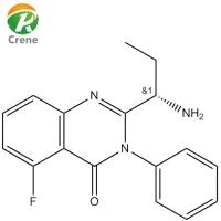 China (S)-2-(1-aMinopropyl)-5-fluoro-3-phenylquinazolin-4(3H)-one CAS 870281-86-0 99% Purity for sale