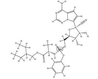 China Remdesivir GS-5734 DNA Synthesis Inhibitor Cas 1809249-37-3 Purity 98% for sale