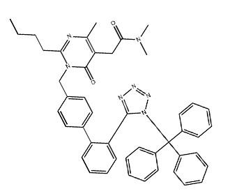 China Fimasartan Impurity D Pharmaceutical Intermediate CAS 503155-67-7 98% Purity for sale