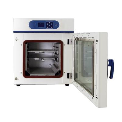 China High Configuration Vacuum Curing Oven 50L Heating Transfer Vacuum Drying Chamber for sale