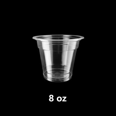 China 8oz 240ml Single Wall Custom Logo Printing Printed PP Plastic Drink Wholesale Customized Hot Plastic Cup for sale