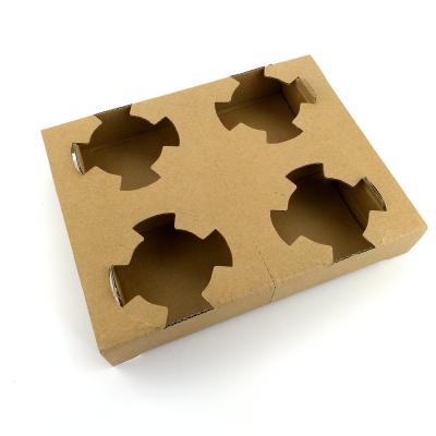 China Single Wall Paper Cup Carrier, Paper Cup Tray, Paper Cup Rack for sale