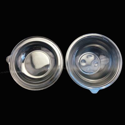 China Disposable clear plastic food container, salad container for sale