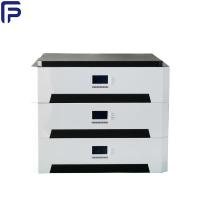 China 51.2V 5120Wh Lifepo4 Stacked Battery 100AH FP5A 6000 Cycles For Home Energy Storage for sale